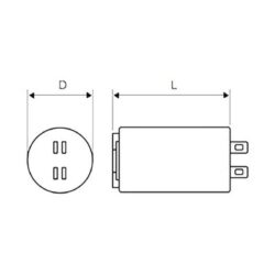 Motor Run Capacitor 25uf 416.10.97 – Ducati | KD Fisher | Gas Detection Specialist | Electronic ...